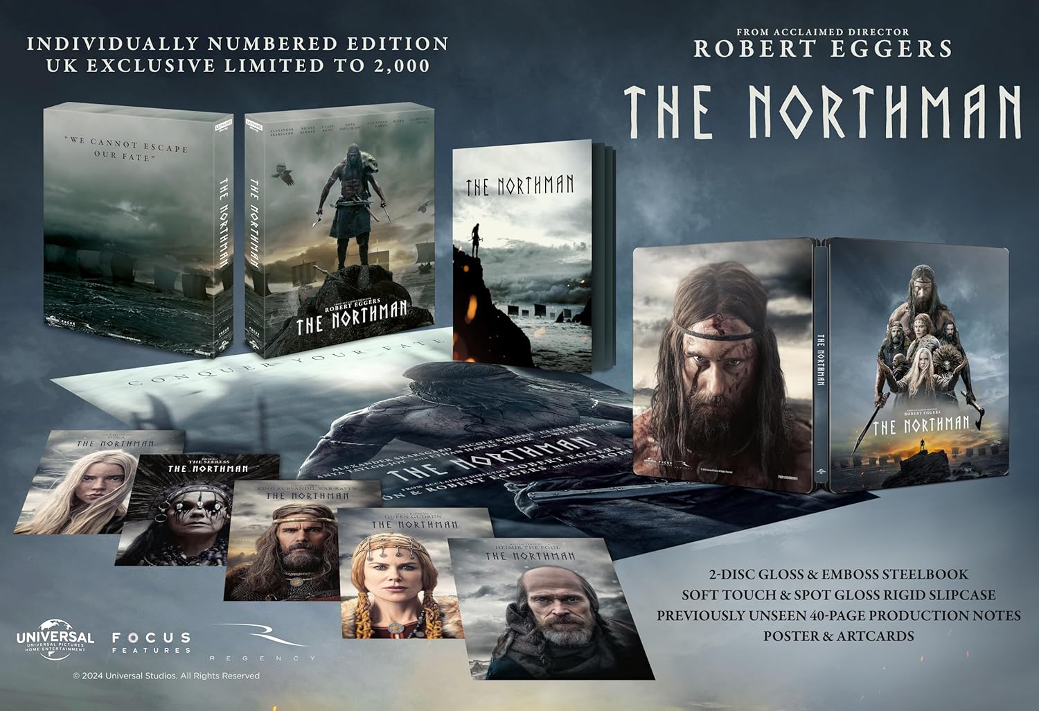 The Northman 4K UHD Collector's Edition - Collector's Editions
