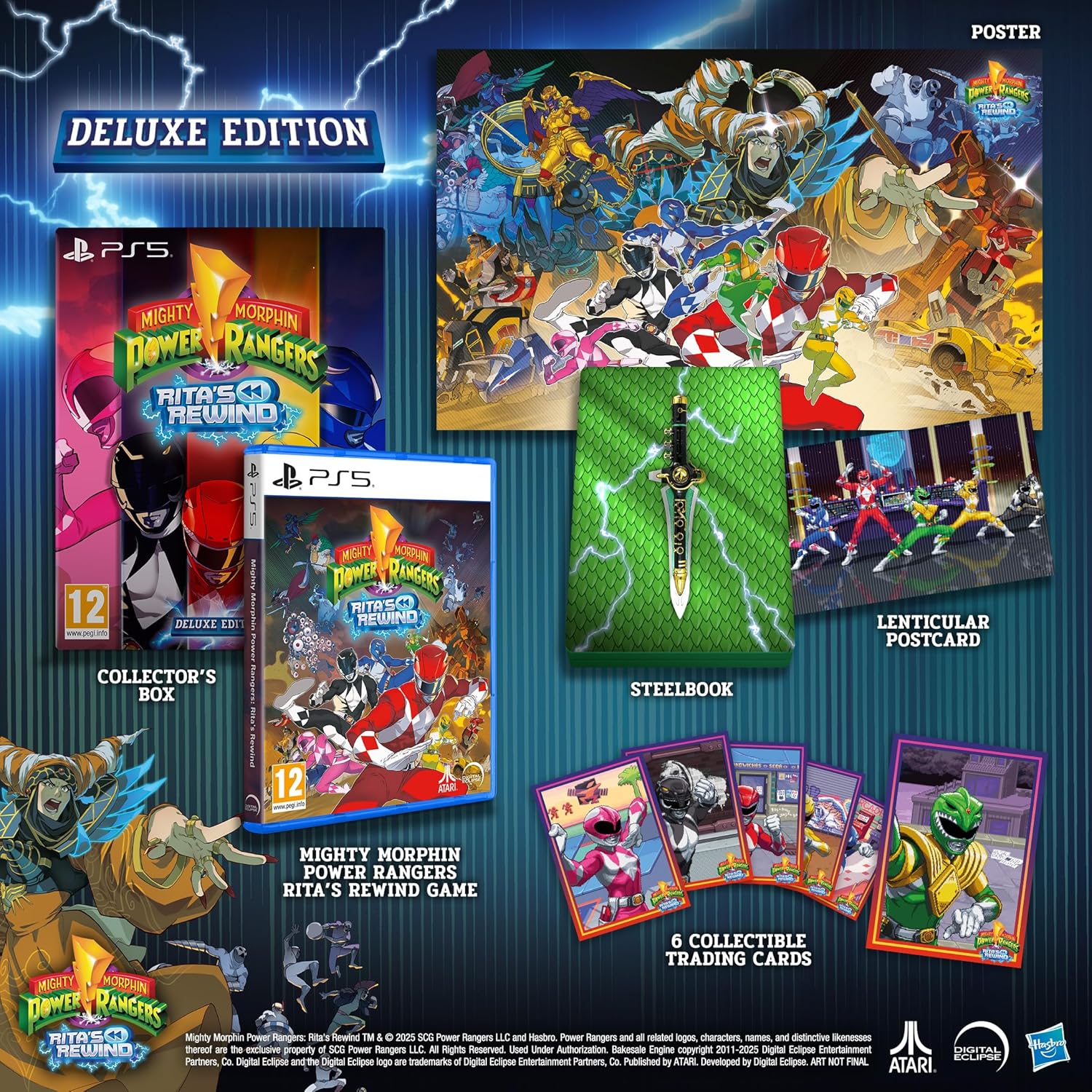 Mighty Morphin Power Rangers: Ritas Rewind Deluxe Edition - Collector's Editions