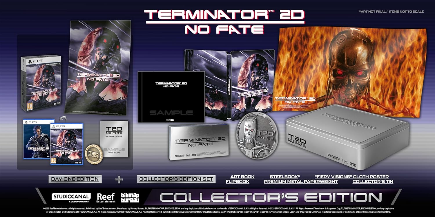 Terminator 2D: NO FATE Collector's Edition - Collector's Editions