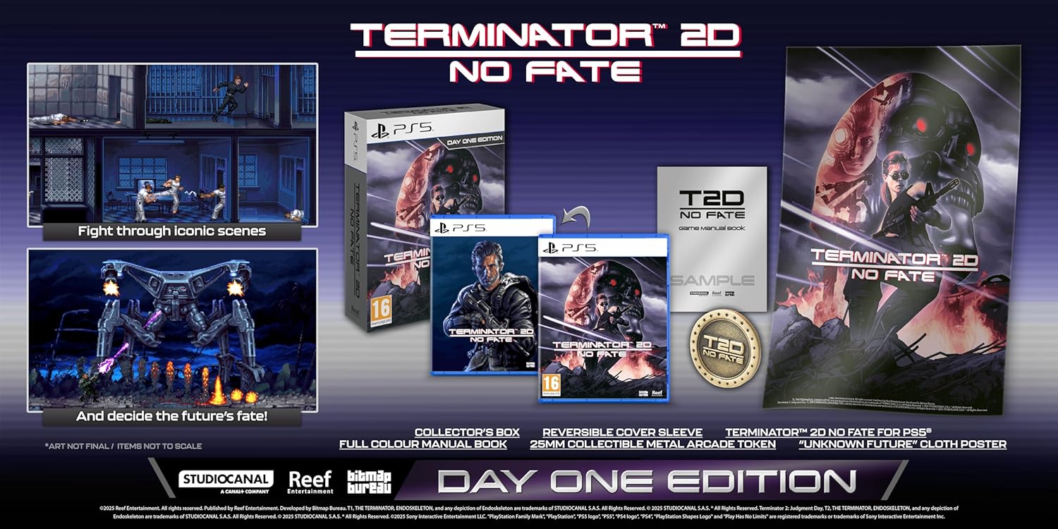 Terminator 2D: NO FATE Day One Edition - Collector's Editions