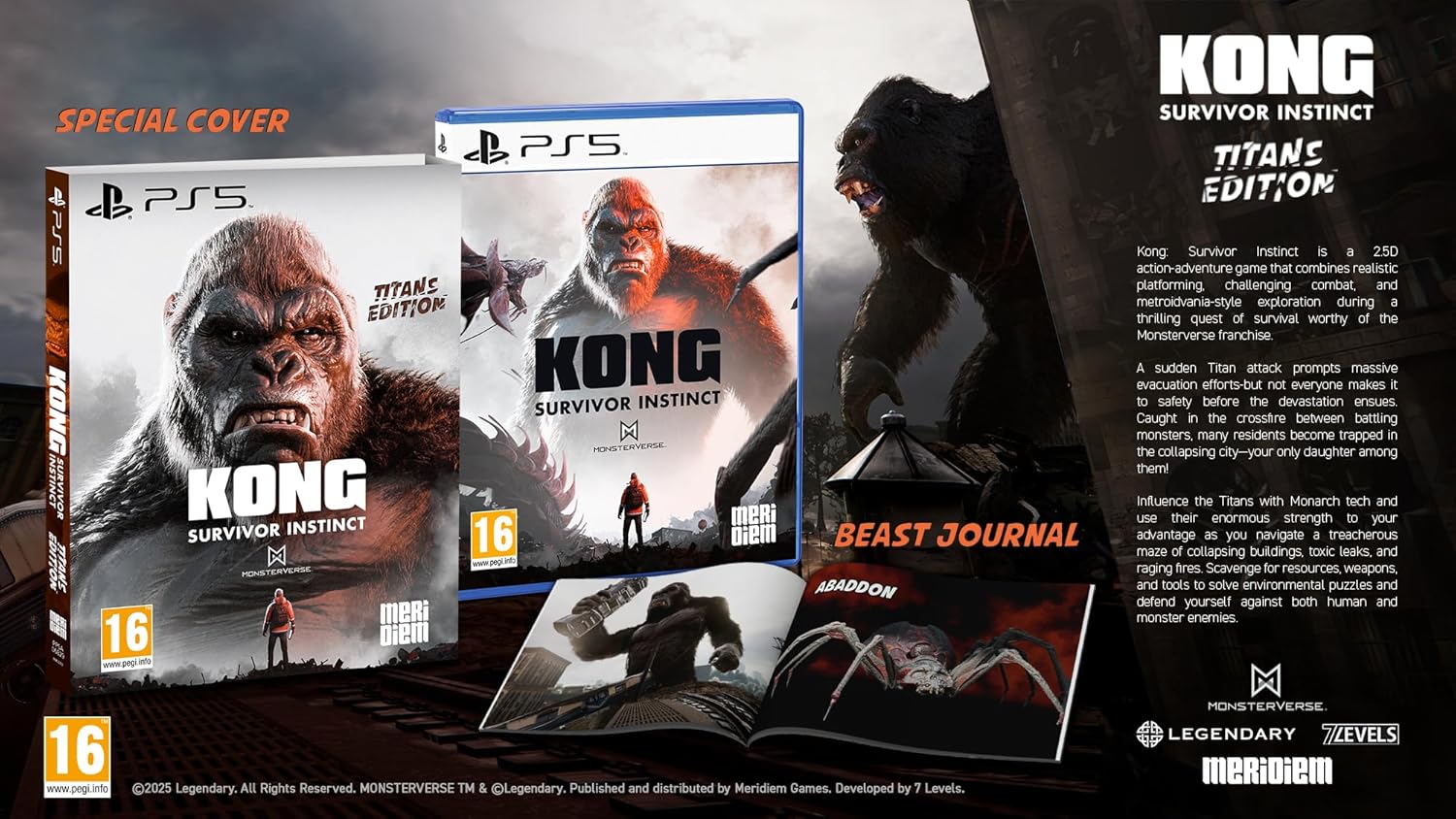 Kong: Survivor Instinct Titans Edition - Collector's Editions