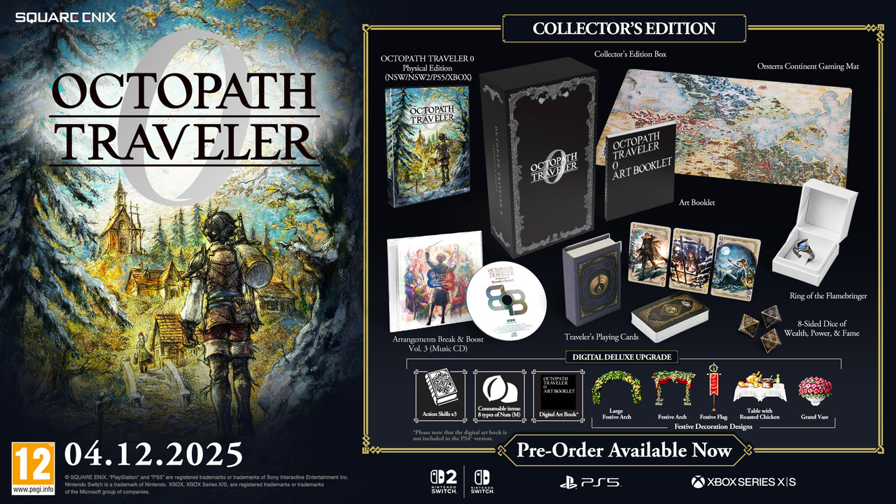 OCTOPATH TRAVELER 0 Collector's Edition - Collector's Editions