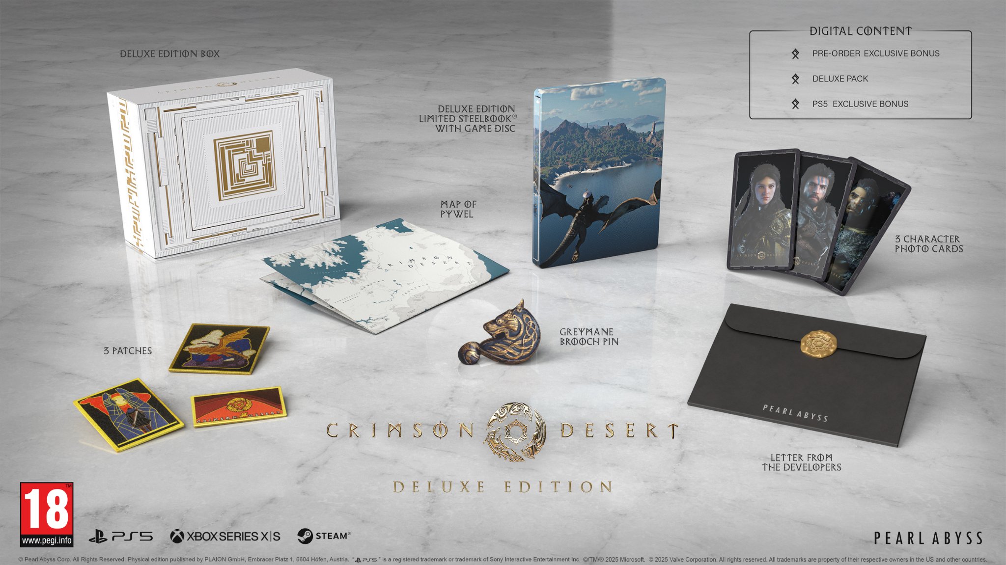 Crimson Desert Deluxe Edition - Collector's Editions