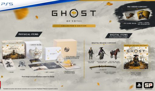 PlayStation 5 Console Covers – Limited Edition Ghost of Yōtei Gold ...